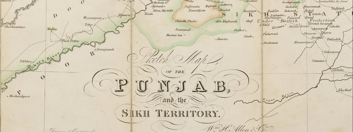 Mapping the Punjab · Sikh Heritage Collections · Omeka