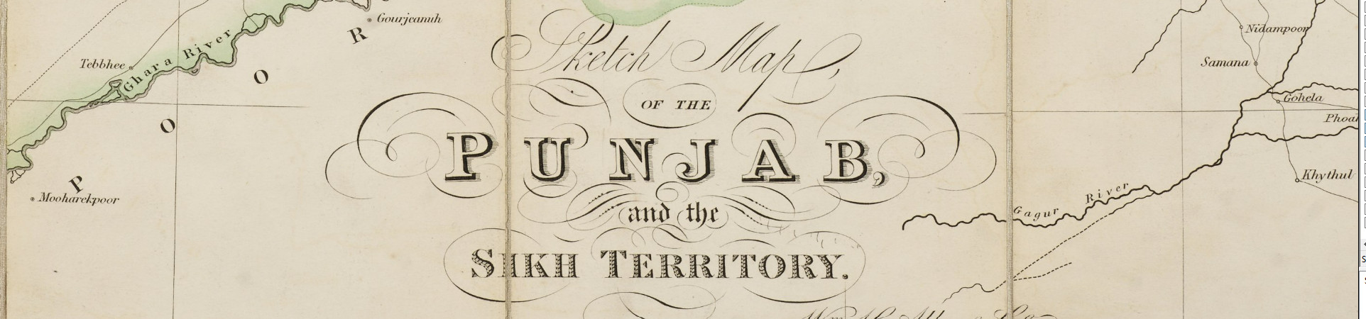 Mapping the Punjab · Sikh Heritage Collections · Omeka